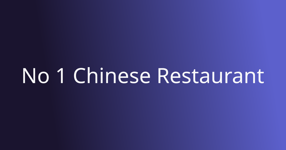 Best Chinese in Water Mill, NY | No 1 Chinese Restaurant | Order Online